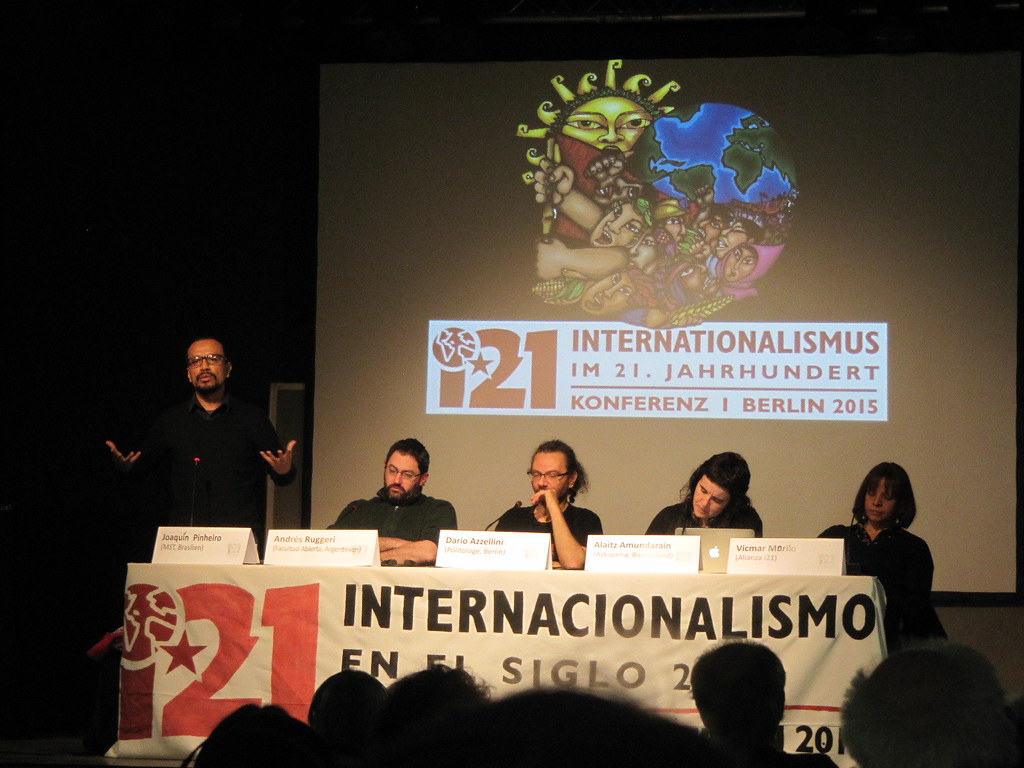 MST participa de conferência sobre internacionalismo no século 21 - MST