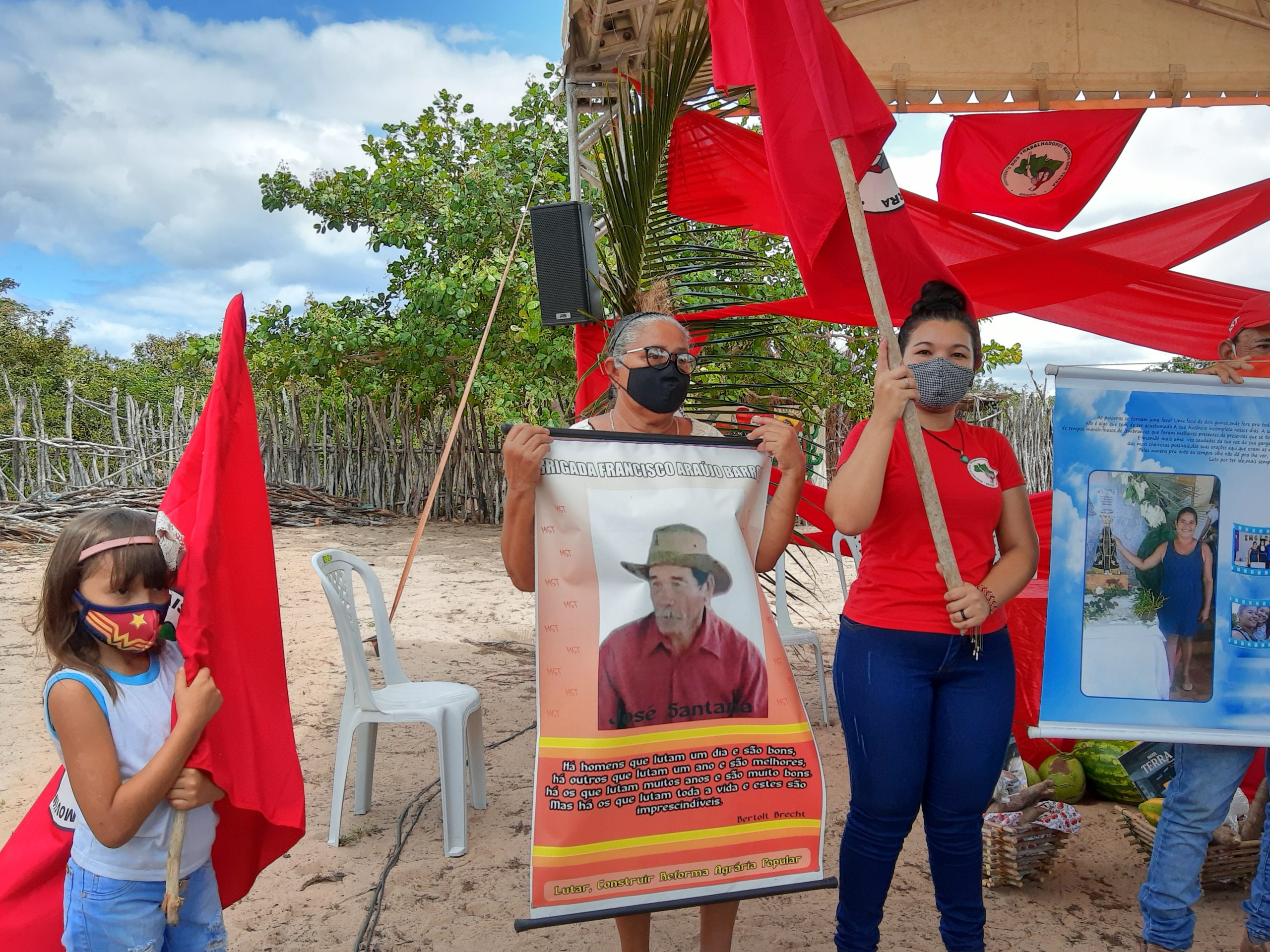 Sem Terra comemoram a conquista da terra de 7 anos na luta e ...