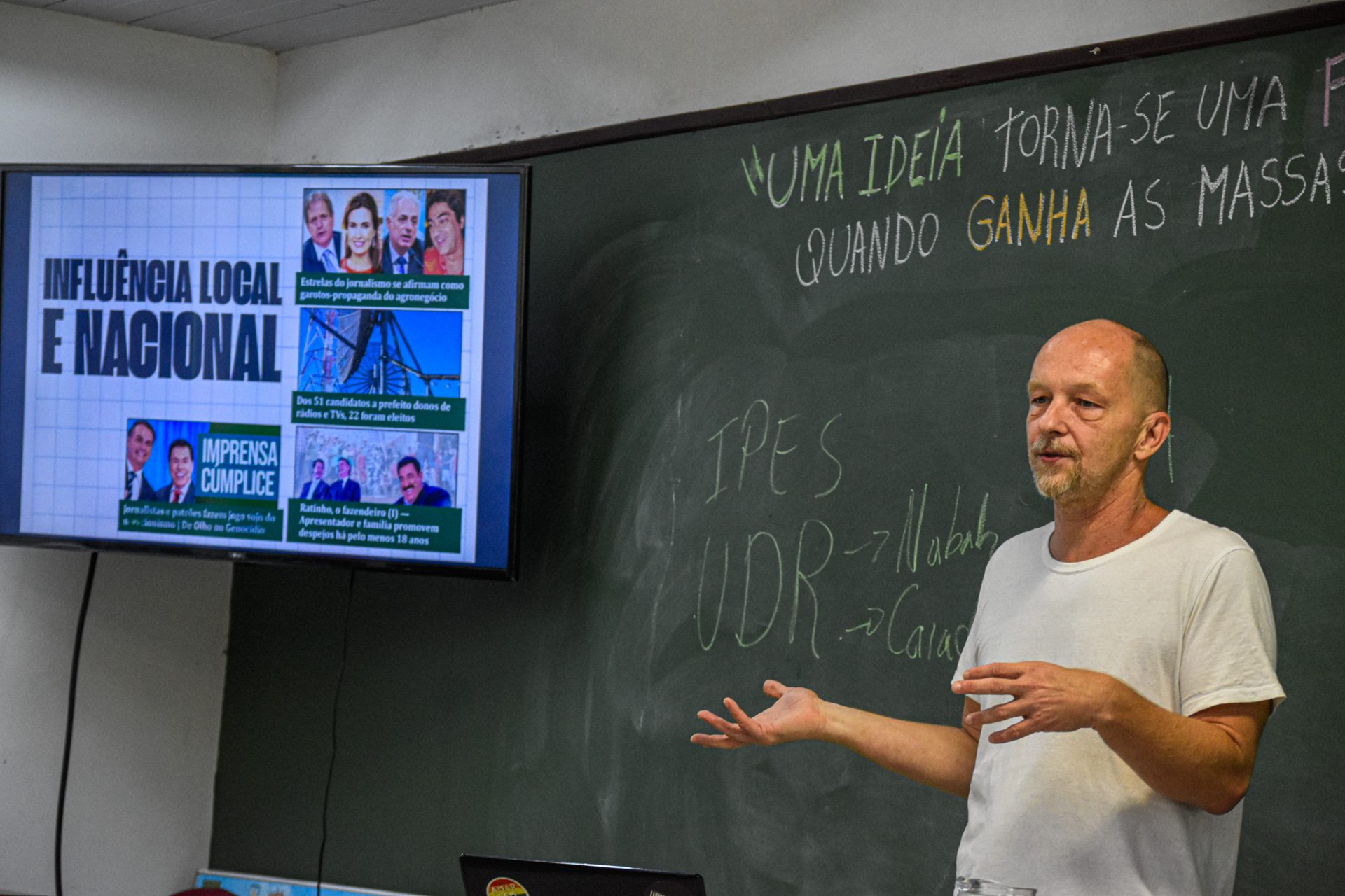 “O agronegócio banca a grande mídia brasileira” - MST