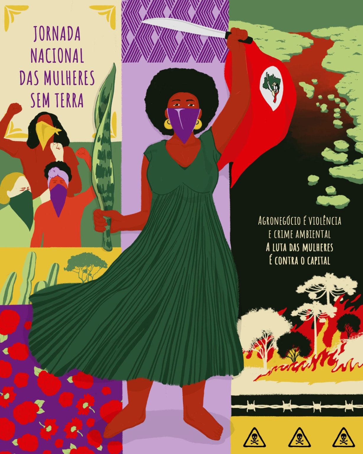 Jornada das Mulheres Sem Terra denuncia violências do Agro e propõe alternativa à crise ...